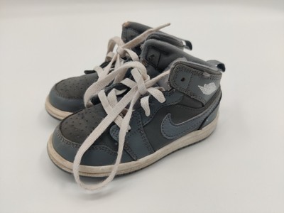 Size 7C – NIKE Jordan Toddler Air Jordan 1 Mid (TD) 640735-014 Gray | eBay