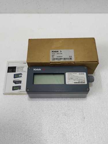 Knick 830XR Process Indicator ZELM 00 ATEX 0025 (NEW IN BOX) | eBay