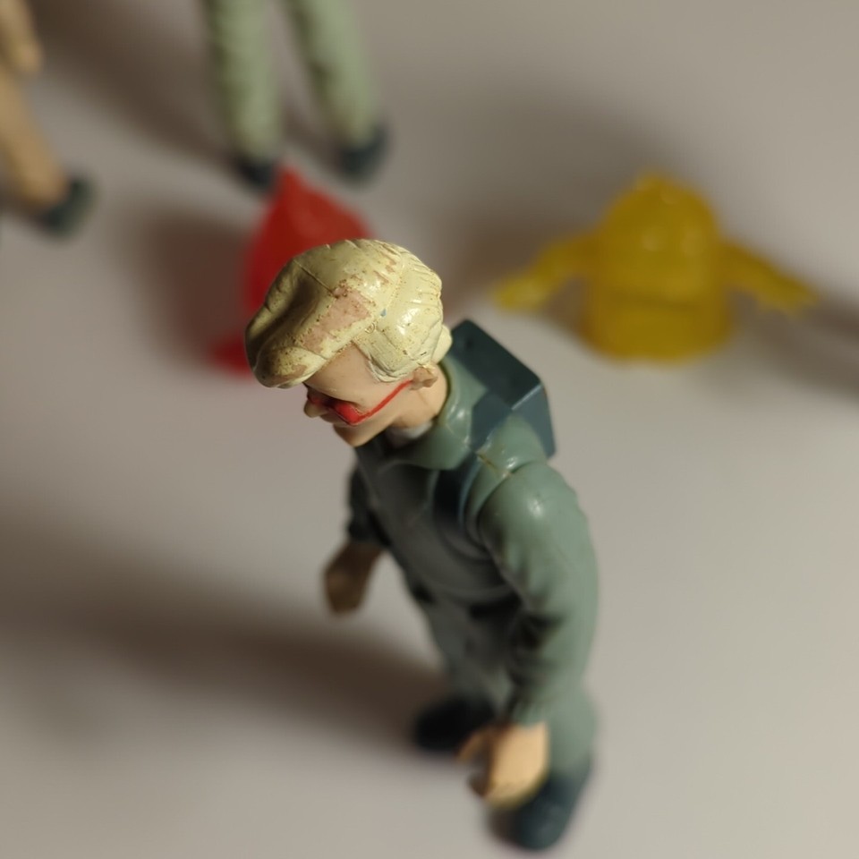 Lot of 6 The Real Ghostbusters 1984 Action Figures GHOSTS Egon Peter ...