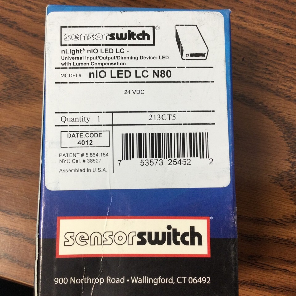 SENSOR SWITCH NIO-Led LC N80 NLIGHT UNIVERSAL INPUT/OUTPUT (LN64N) | eBay