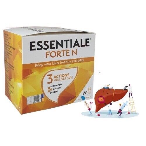 2 Box X 90cap Essentiale Forte N Liver Detox Support Tonic Supplement ...