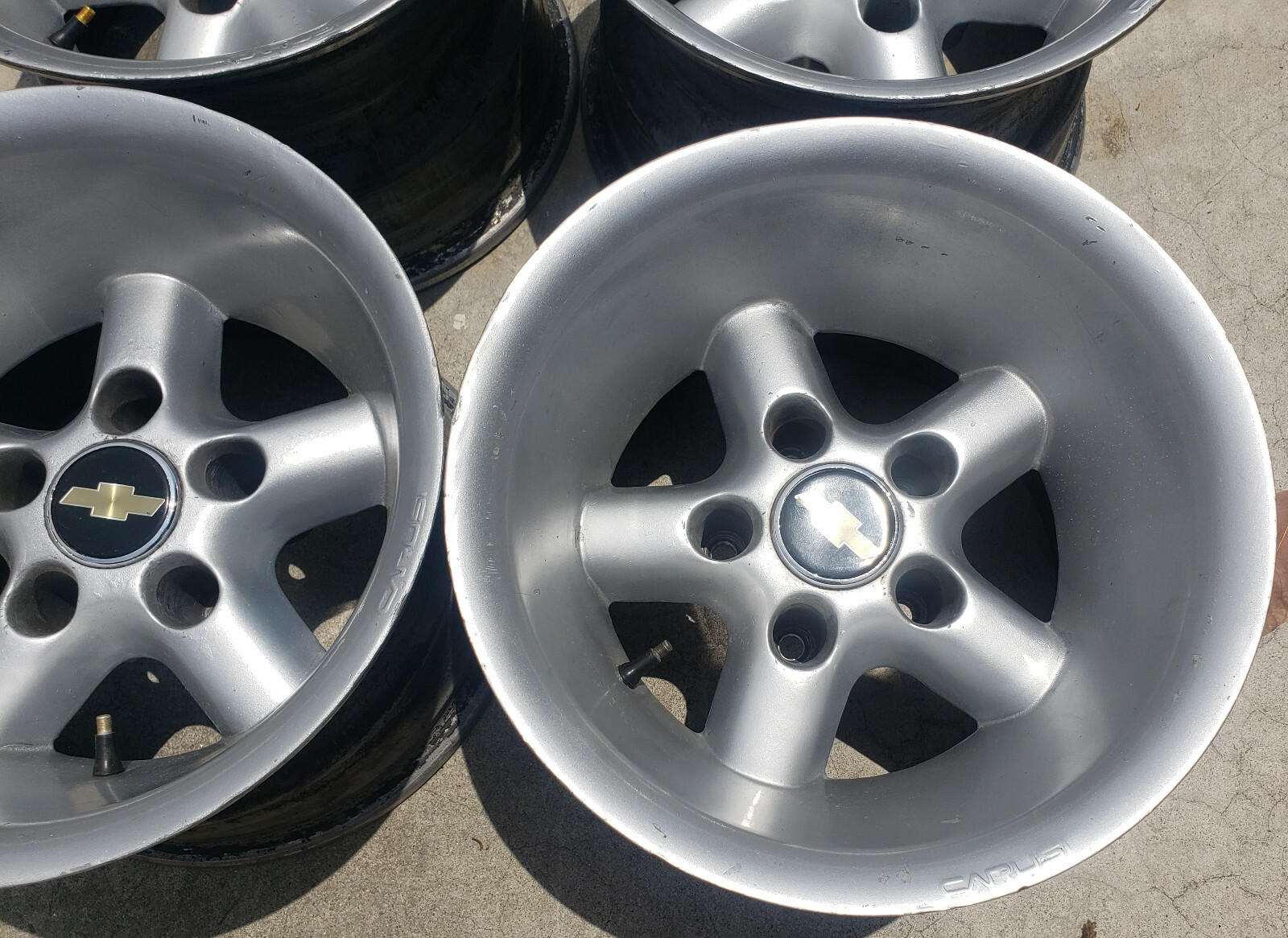 Carusi 15x10 wheels rim Eagle Alloy Billet Ultra Budnik Boyd style DEEP ...