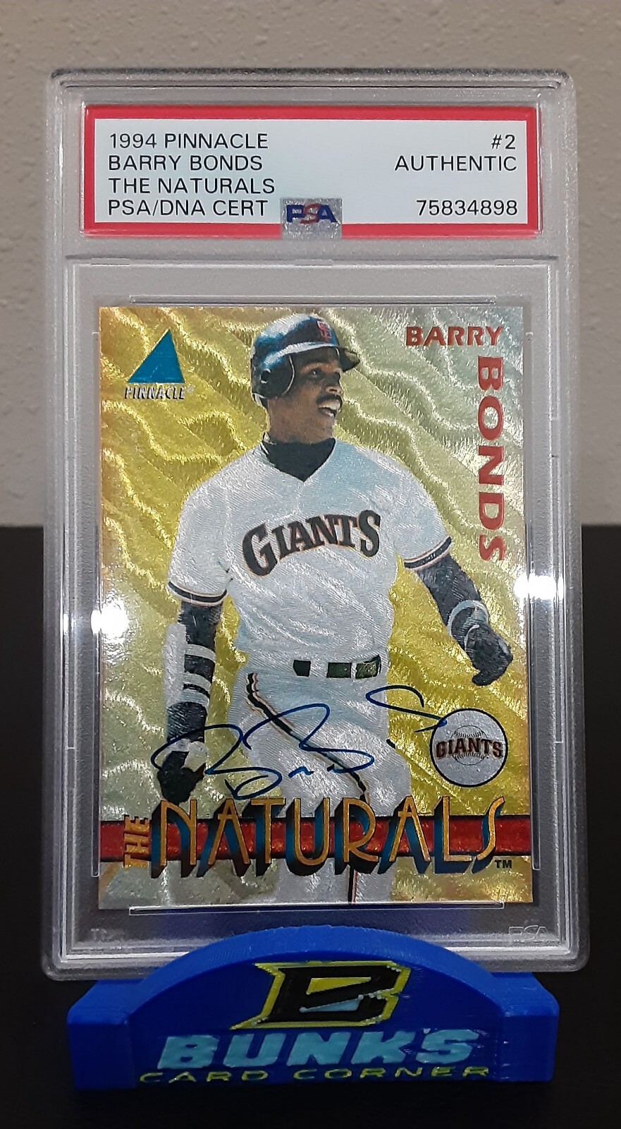 Barry Bonds Autographed Memorabilia | Signed Photo, Jersey ...