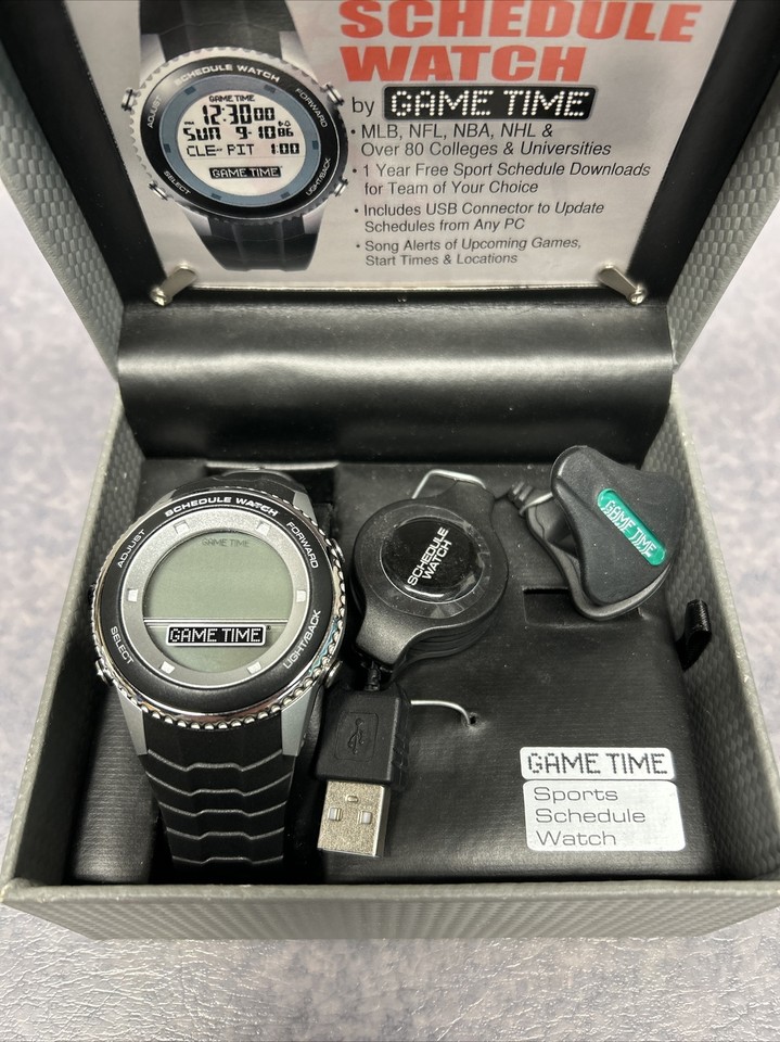 Game time Sports Watch-Sport Watch Schedule | eBay