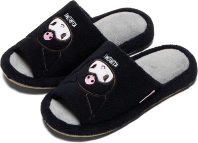 Nippon Slipper Character Slipper Black 24.0 cm Sanrio Kuromi | eBay