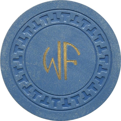 White Front Illegal Casino Hot Springs Arkansas Blue Chip | eBay