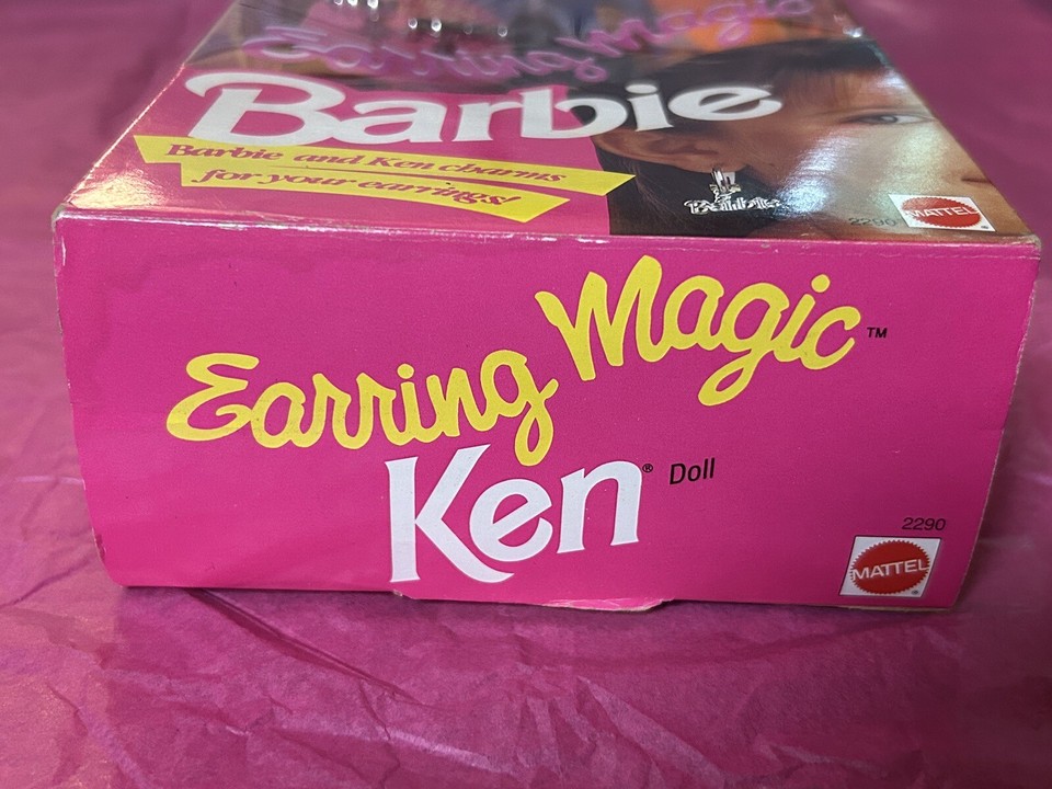 Earring Magic Ken Doll Ken discontinued Barbie (1992) NRFB New 2290 | eBay