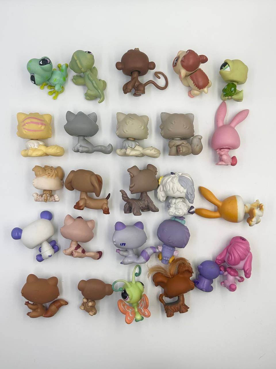 littlest pet shop lps huge lot of pets dachshund #518 collie #67 | eBay
