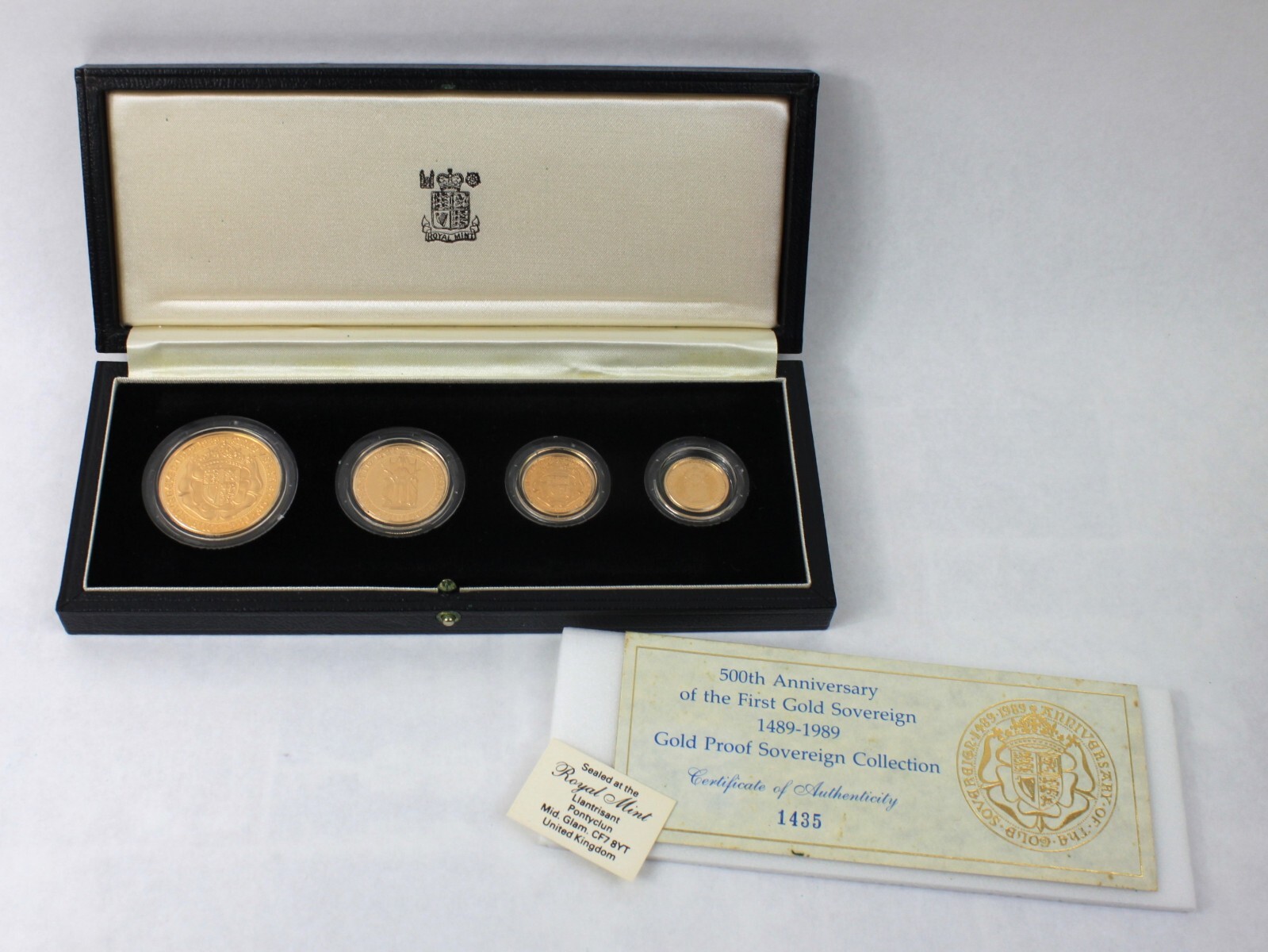 1989 500th Anniversary of the First Gold Sovereign Proof Collection | eBay