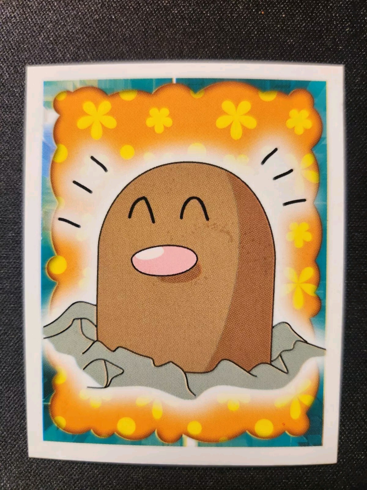 1999 #50 Diglett Pokemon Series 1 Sticker Topps Merlin Nintendo Pack ...