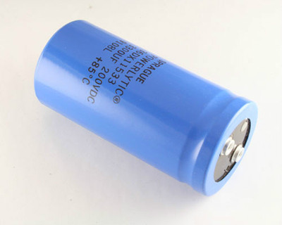 1x 3300uF 200V Large Can Electrolytic Aluminum Capacitor 3,300uF 250VDC ...