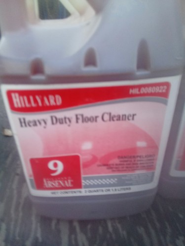 Hillyard Arsenal® 9 Heavy Duty Floor Cleaner HIL0080922 2 QUARTS ...