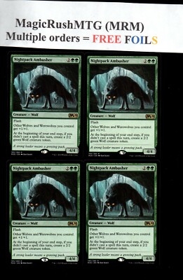 MRM ENGLISH 4x Embusqueur de la meute nocturne - Nightpack Ambusher NM ...