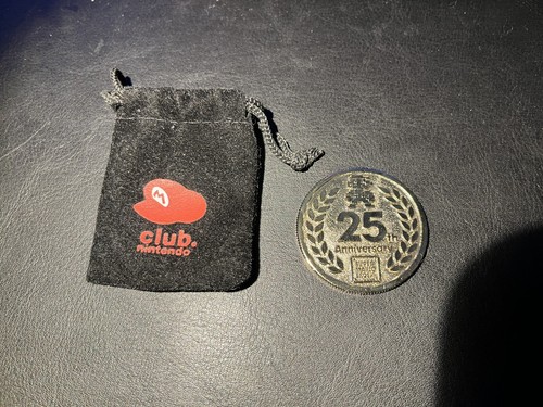 Club Nintendo Mario 25th Anniversary Münze Coin SELTEN | eBay.de