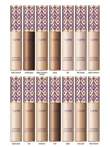 Tarte * 27S LIGHT MEDIUM SAND RADIANT* Shape Tape Contour Concealer ...