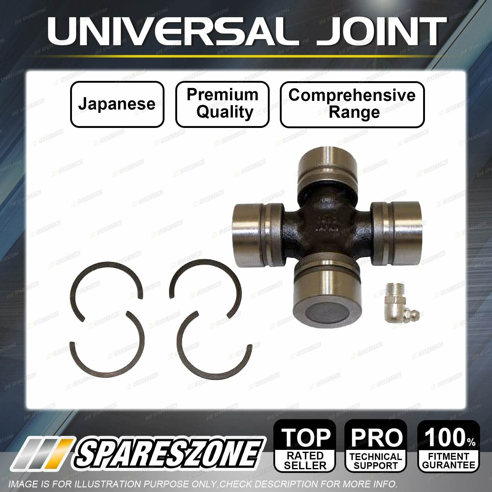 1 x Rear Japanese Universal Joint for Mazda E Series E4100 1969-1972 ...