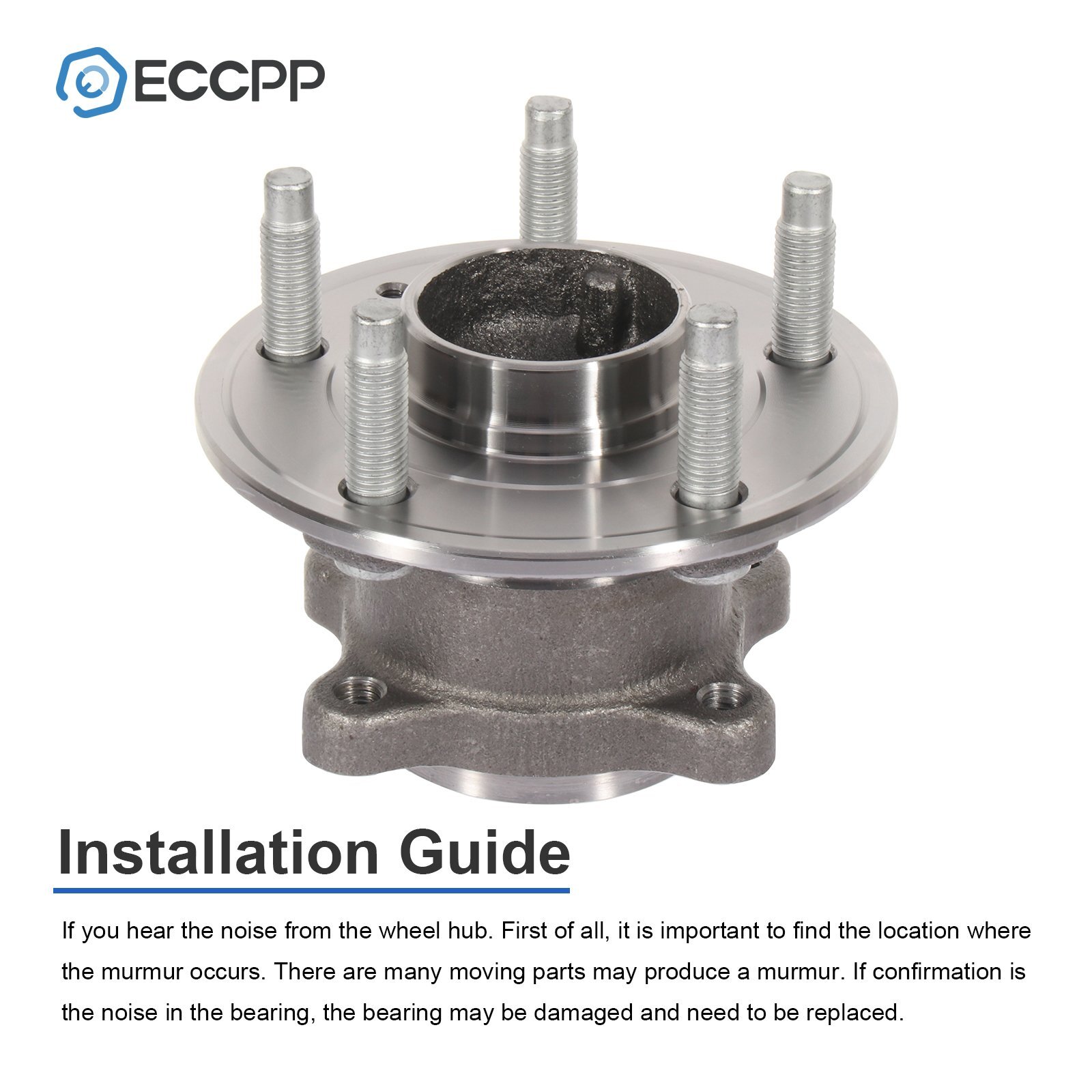 Rear Wheel Bearing & Hub Assembly For FWD 2013-15 Buick Encore Chevy ...