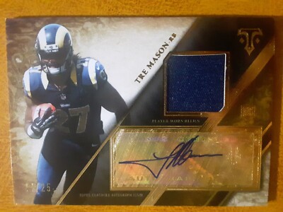 2014 Topps Triple Threads TRE MASON Rookie Auto Relic /99 | eBay