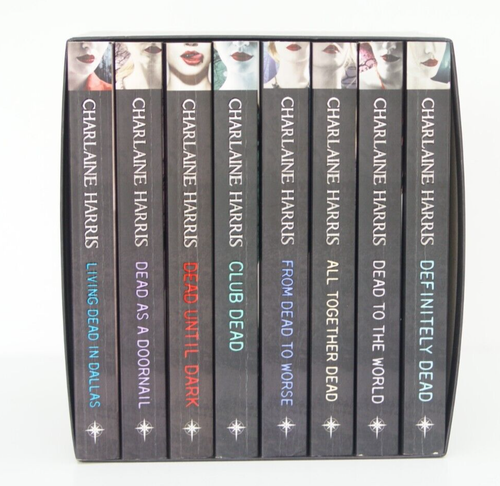 CHARLAINE HARRIS "SOOKIE STACKHOUSE/TRUE BLOOD" 8 BOOK BOX SET VGC ...