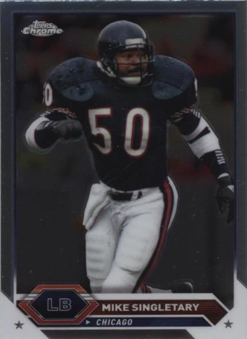 2023 Topps Composite - Topps Chrome Mike Singletary #25 for sale online ...