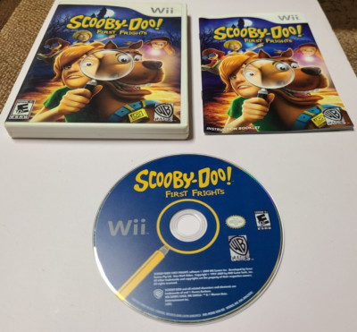 Scooby-Doo First Frights - Nintendo Wii COMPLETE CIB 883929077779| eBay