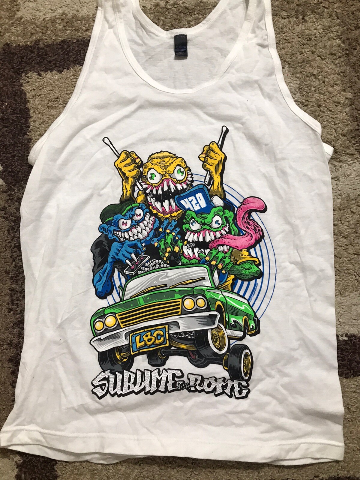 Sublime Sublime and Rome tank shirt Ska Punk Rock Metal AA161 | eBay