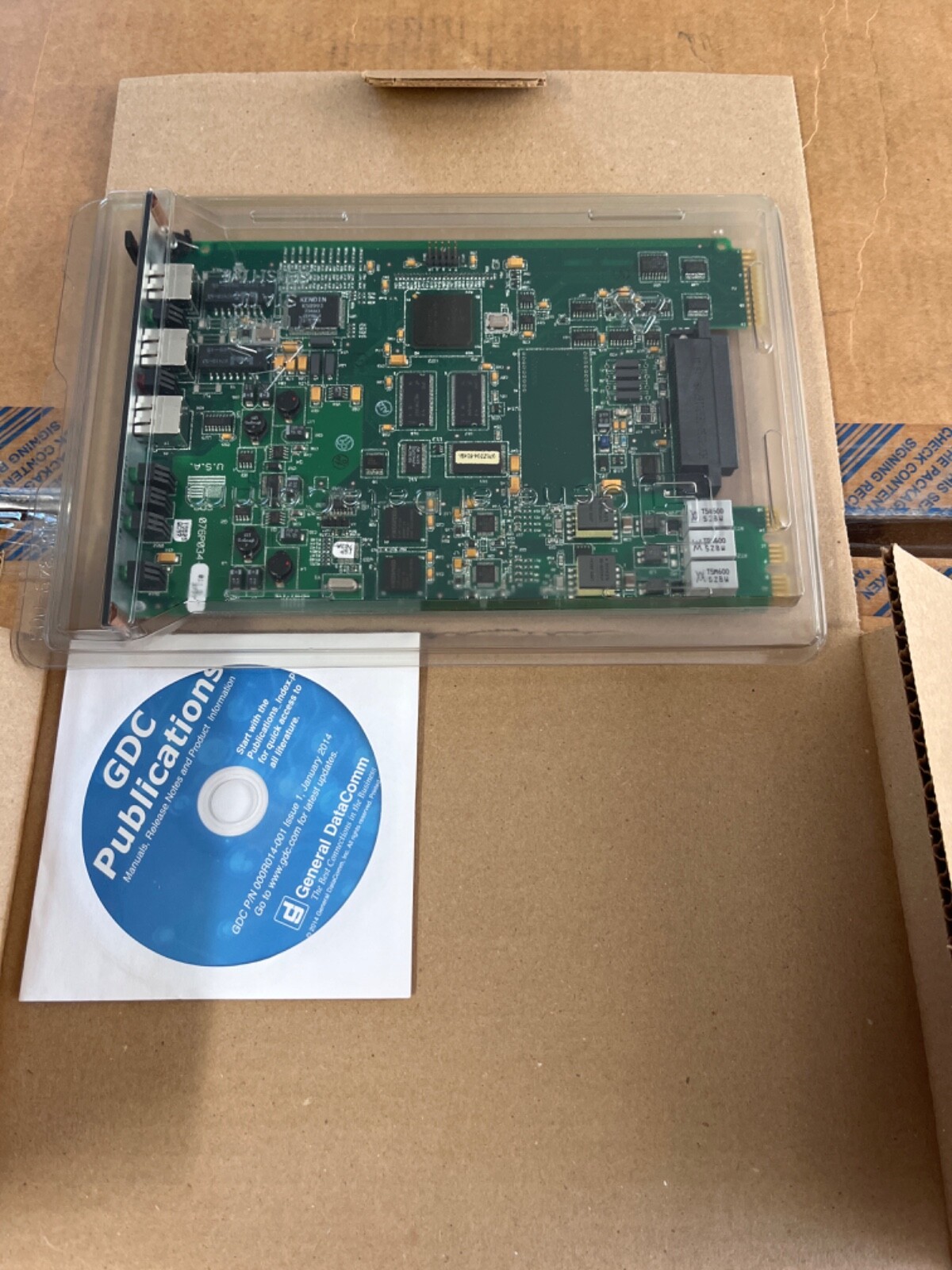 GDC 076P034-011 D SC-IP Board General Datacomm | eBay