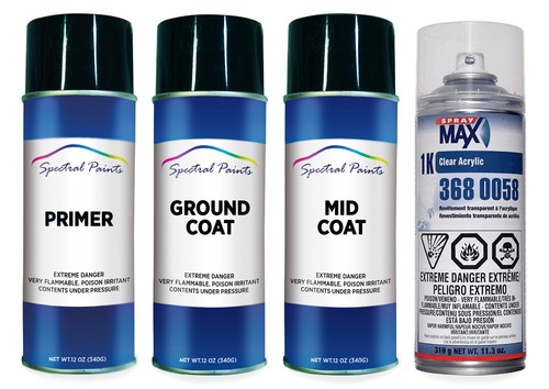For Mitsubishi W69 Dover White Pearl Spray Paint Primer & Clear ...