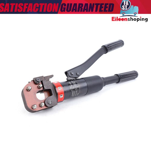 6T Hydraulic Cable Scissors Cutter Cutting tool Steel Wire Rope Copper ...