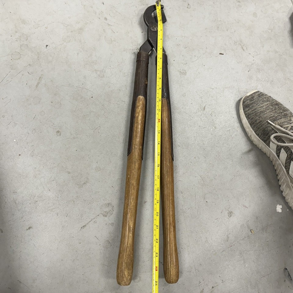 VTG Antique Clyde Cutlery Co., 1850 Tree Pruners Loppers Cutter Oak ...