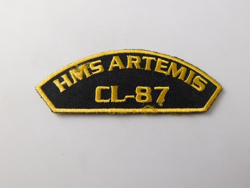 HMS ARTEMIS PATCH CL-87 AMPHION CLASS SUBMARINE ROYAL NAVY MILITARY ...
