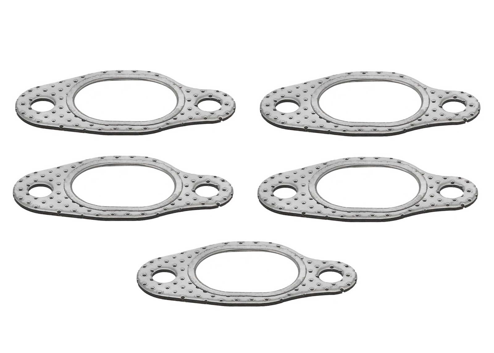 Elring Set of 5 Exhaust Manifold Gaskets For Audi 100 Coupe Quattro VW ...