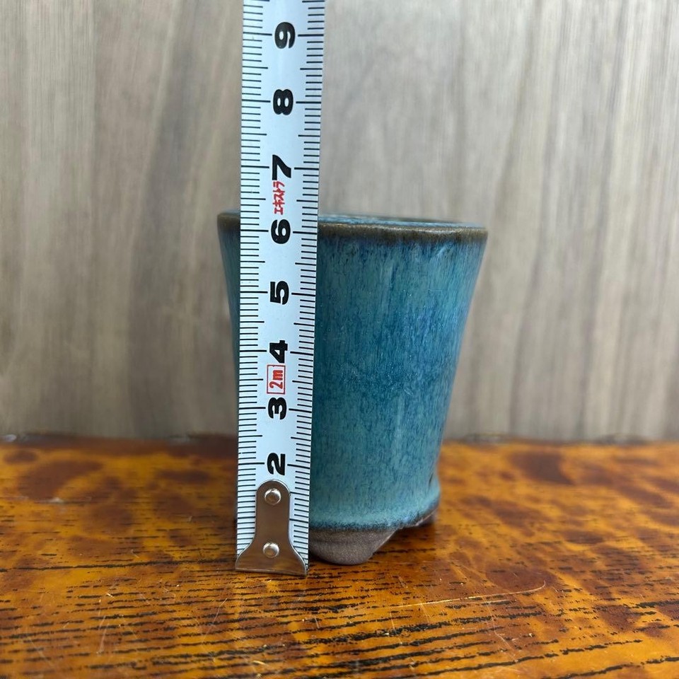 Mini Bonsai Pot Small Cylindrical Plant Container with Minor Chip | eBay UK