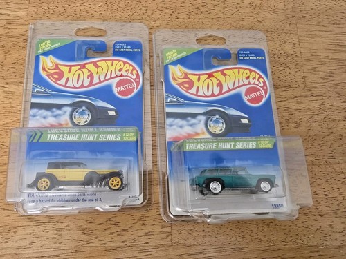 1995 Hot Wheels Treasure Hunt COMPLETE Set #1-12 w/Brand New Protector ...