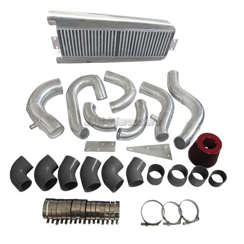 Front Mount Intercooler + Piping Kit For 87-93 Fox Body 5.0 Ford ...