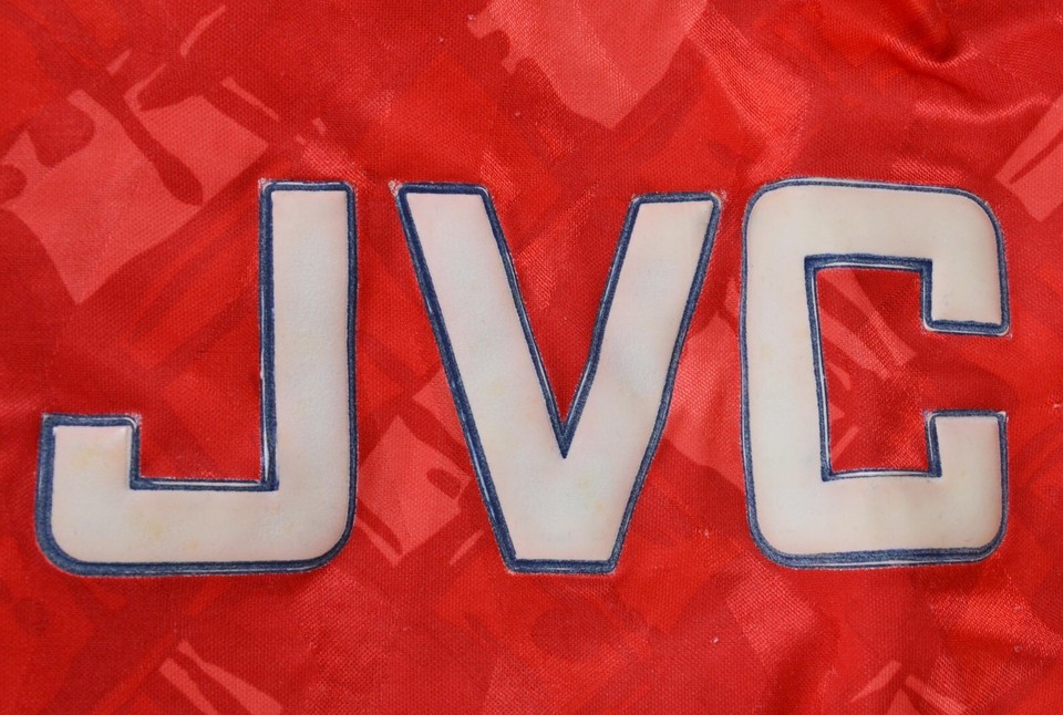 ARSENAL 1990/1992 HOME FOOTBALL SHIRT JERSEY ADIDAS SIZE L ADULT | eBay