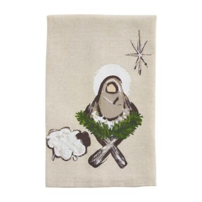 Mud Pie Home Baby Jesus Christmas Nativity Painted Bath Hand Towel | eBay