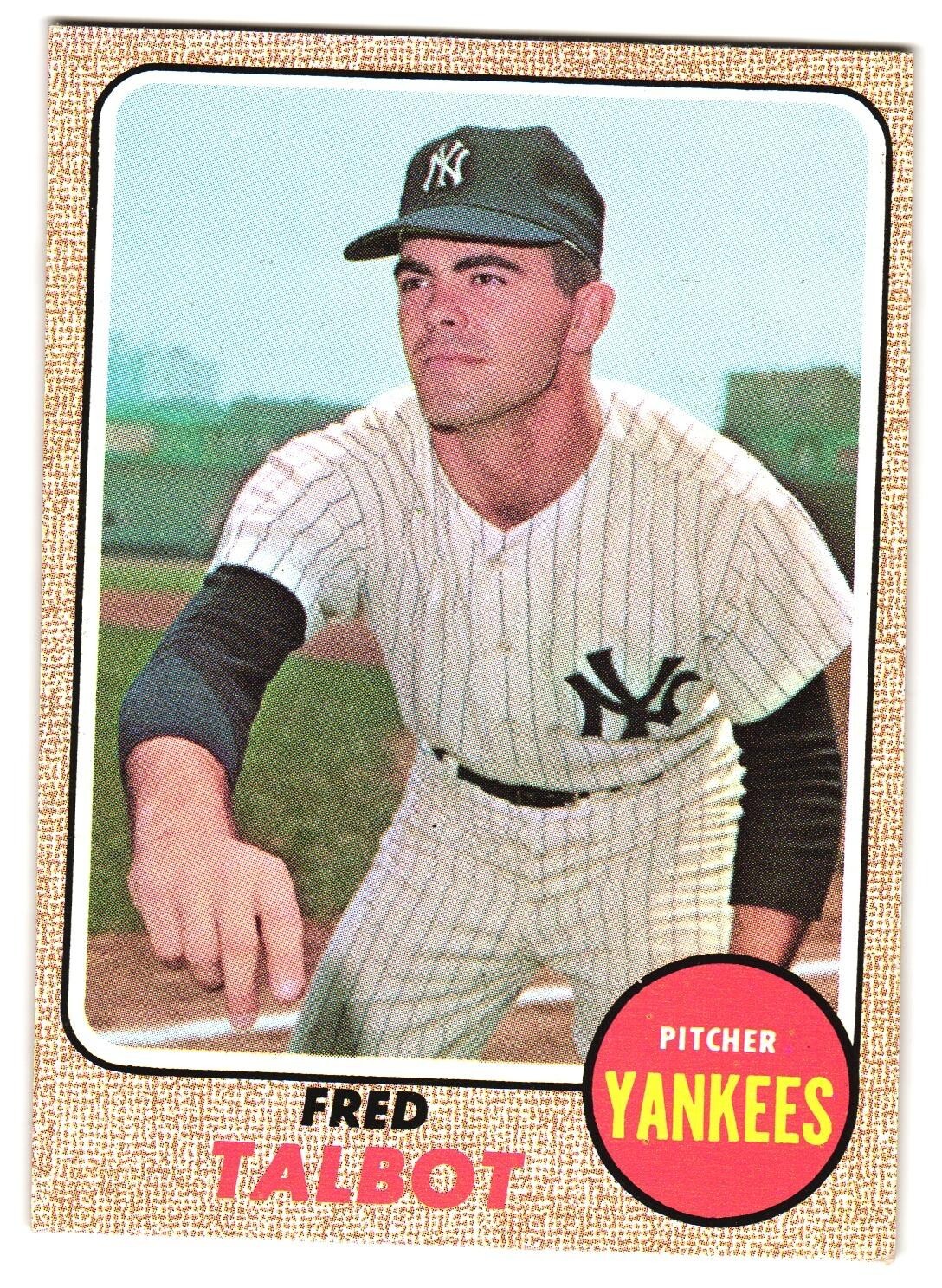 Fred Talbot 1968 Topps # 577 | eBay