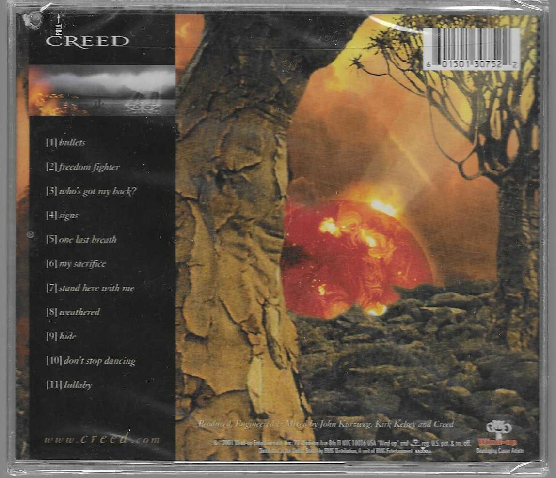Weathered by Creed (Post-Grunge) (CD, 2001, Wind-Up) for sale online | eBay