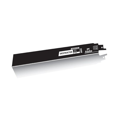 Destructor Demolition - Metal & Timber - Recip Blade, 8 TPI, 230x1.6mm ...