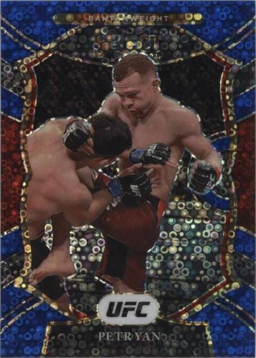 2021 Panini Select UFC - Concourse Petr Yan #79 Blue Disco Prizm /99 ...