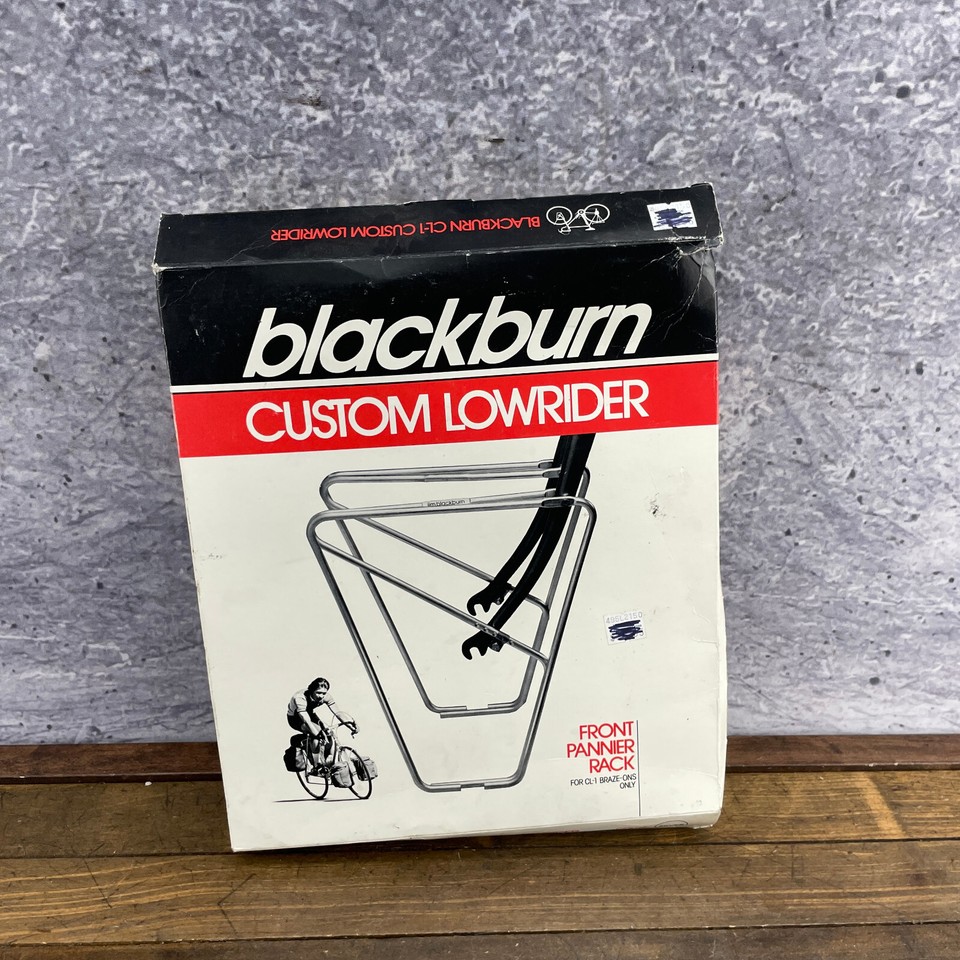 Vintage Blackburn Lowrider Rack NOS Front Fork Pannier Touring Bike ...