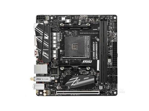 MSI B450I GAMING PLUS MAX WIFI Motherboard Socket AM4 AMD B450 DDR4 ...