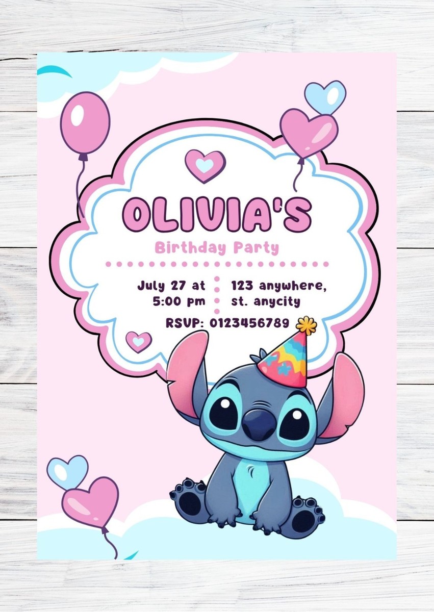 Sewing Blank Birthday Invitation Printable