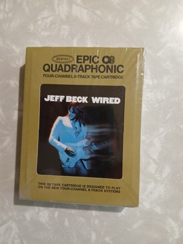 Jeff Beck - Wired - Quadraphonic 8 Track Tape - SEALED | eBay