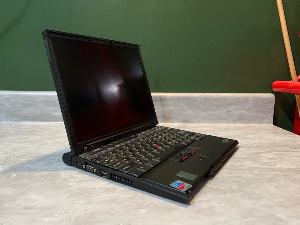 IBM ThinkPad X41 Type 2525 Intel Pentium M 1.50GHz 512mb RAM 60gb HDD ...