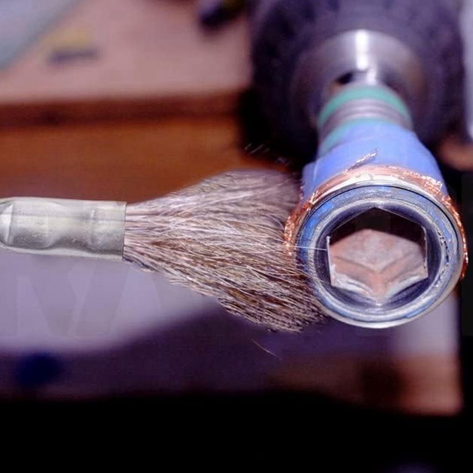 Acid Brushes - 3/8 Inch Horsehair Acid Flux Brushes, Epoxy Brushes 48 ...