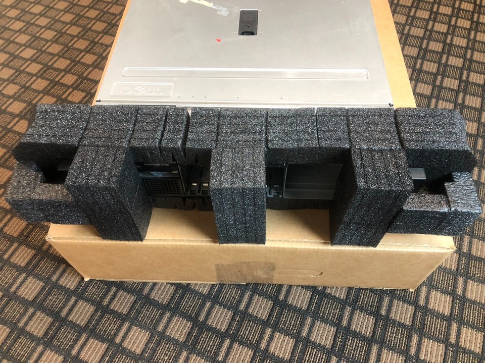 1U 2U Server Shipping Box Packaging PCF Foam Double Wall 275lbs 33" x ...