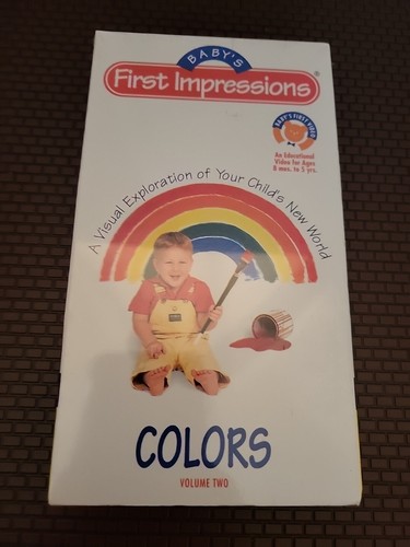 Babys First Impressions: Colors (VHS, 1996) for sale online | eBay