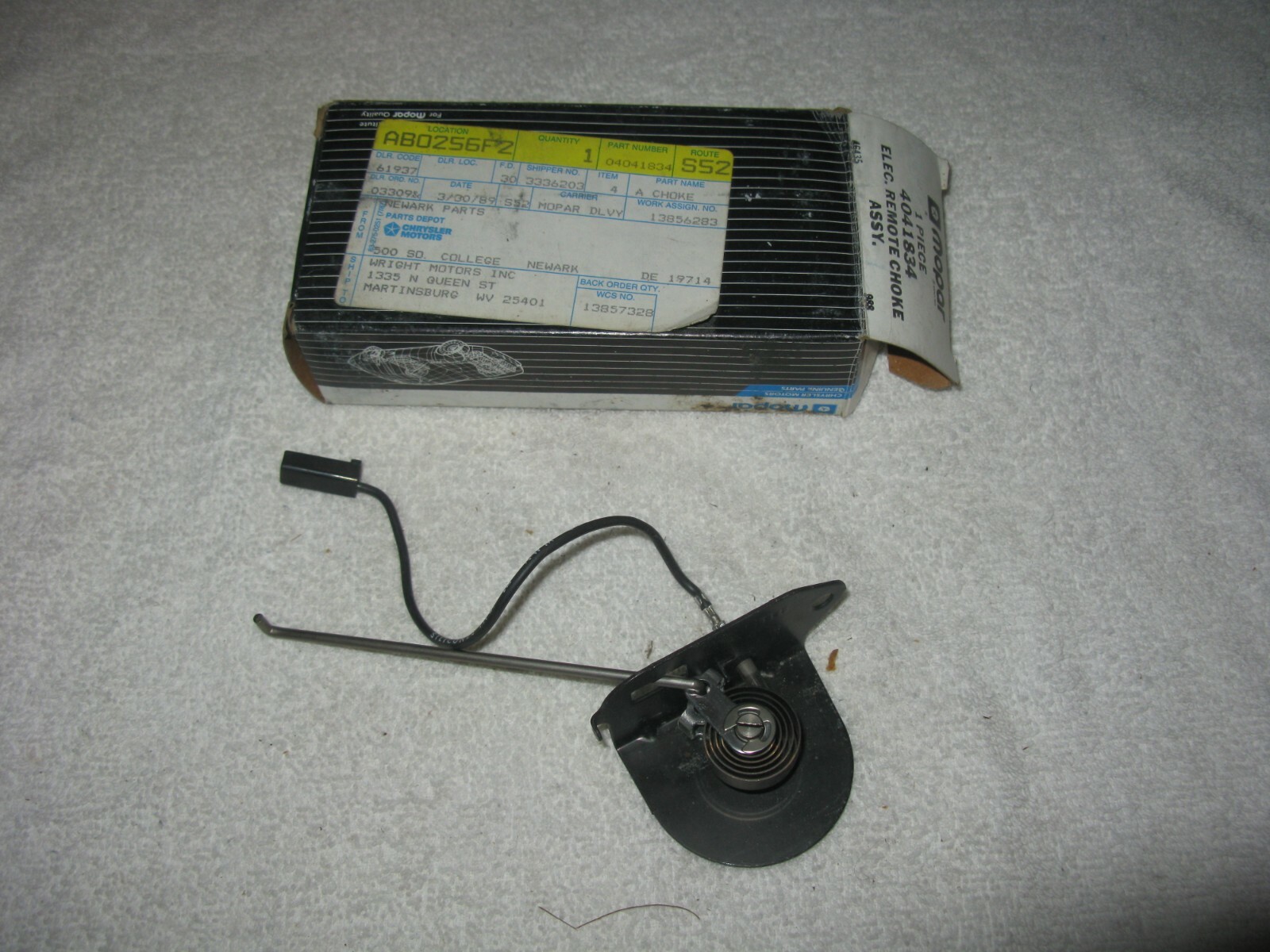 NOS Mopar 1975-79 318 2 Barrel Holley Choke | eBay